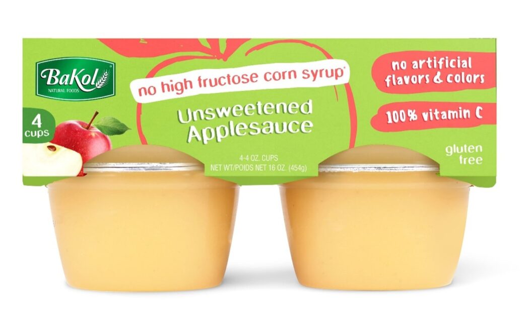 BAKOL APPLE SAUCE UNSWEETENED - Drumstick