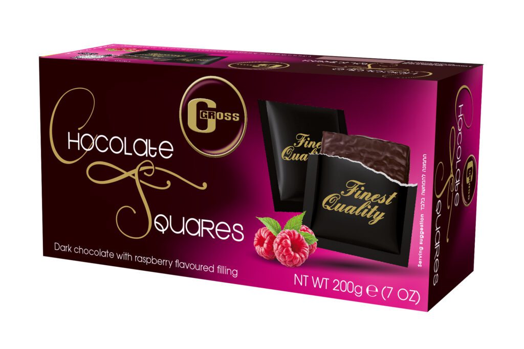 GROSS CHOCOLATE SQUARES RASPBERRY - Drumstick