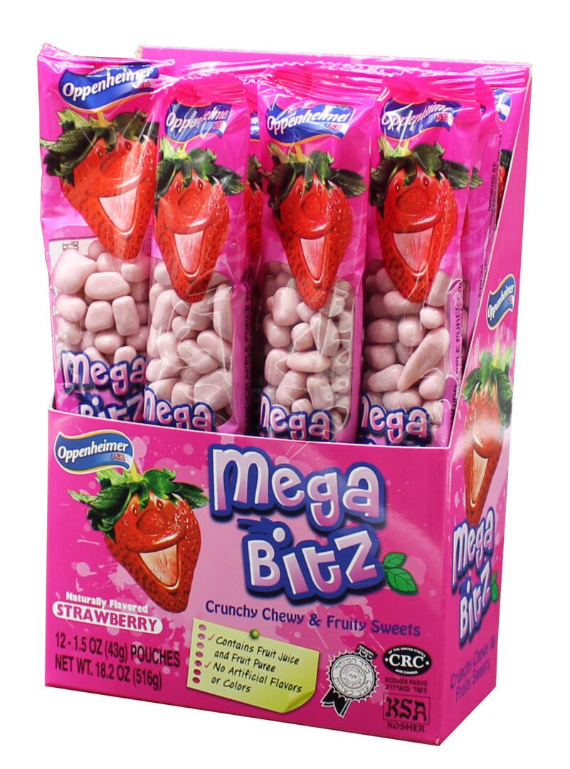 OPPENHEIMER MEGA BITZ CANDY STRAWBERRY - Drumstick