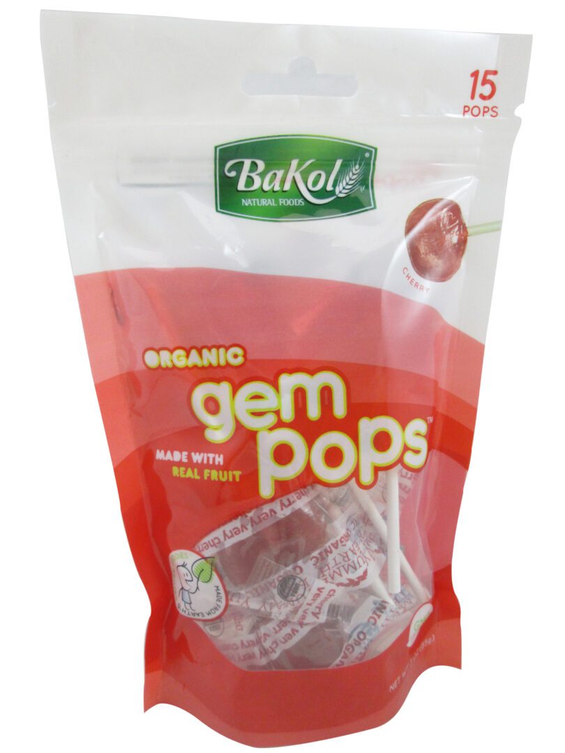 BAKOL GEM POPS CHERRY - Drumstick
