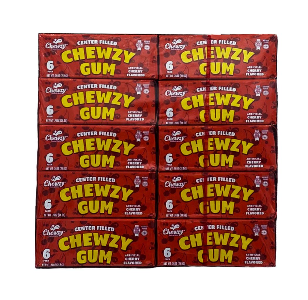CHEWZY GUM CHERRY FLAVOUR - Drumstick